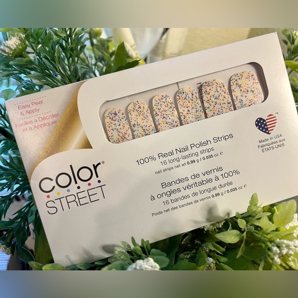 Color Street | Makeup | Retired Color Street Sugar High Clear Glitter ...
